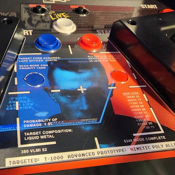 Terminator Arcade1up - Etsy