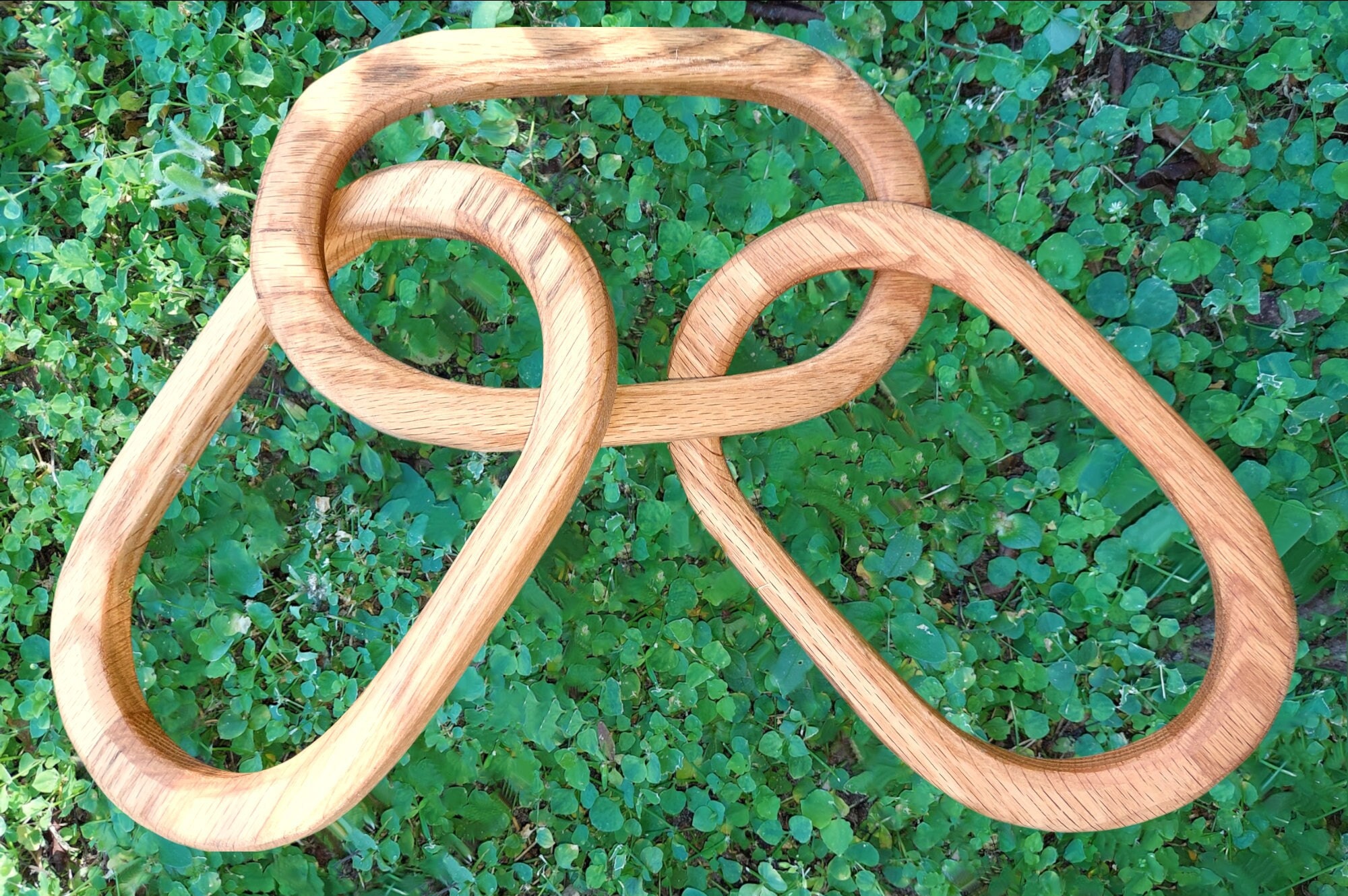 Three Wooden Link Chain - Etsy