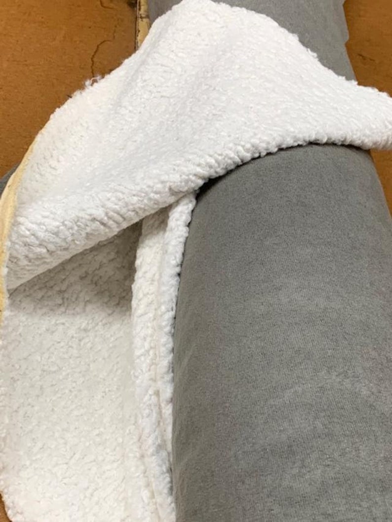 SHERPA BONDED SUEDE Heavy Weight - Etsy