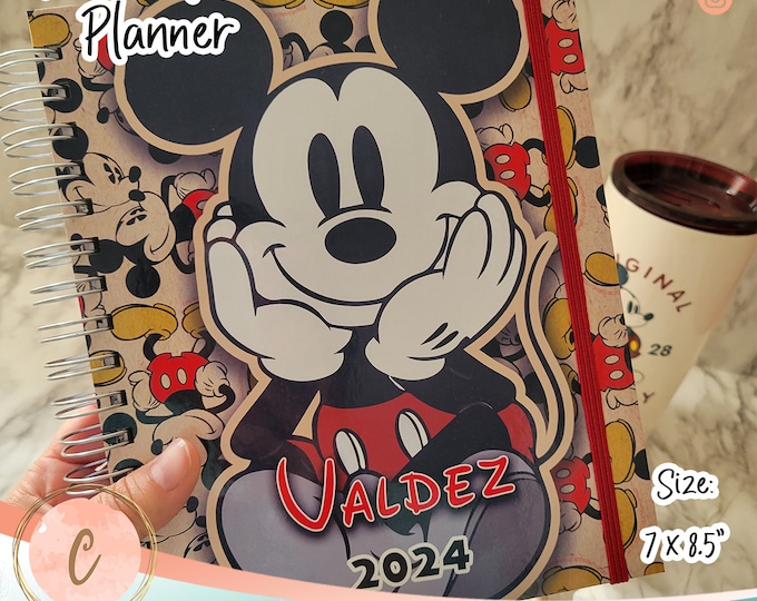 Personalized Weekly Planner 2026/ Custom Agenda/ Gift for a Magic Mouse ...