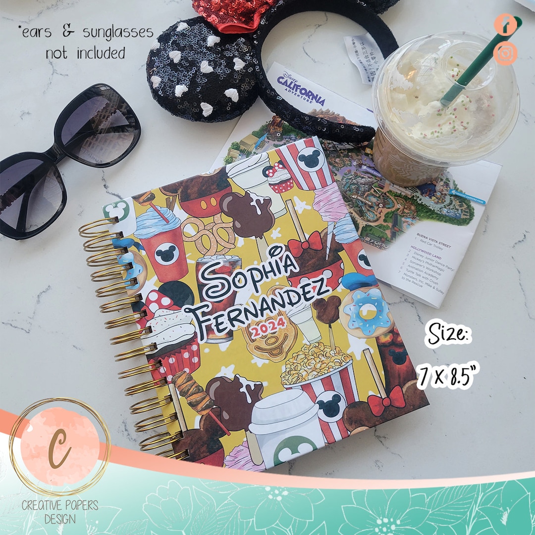 Personalized Weekly Planner 2024/ Custom Agenda/ Gift for a Magic Mouse ...