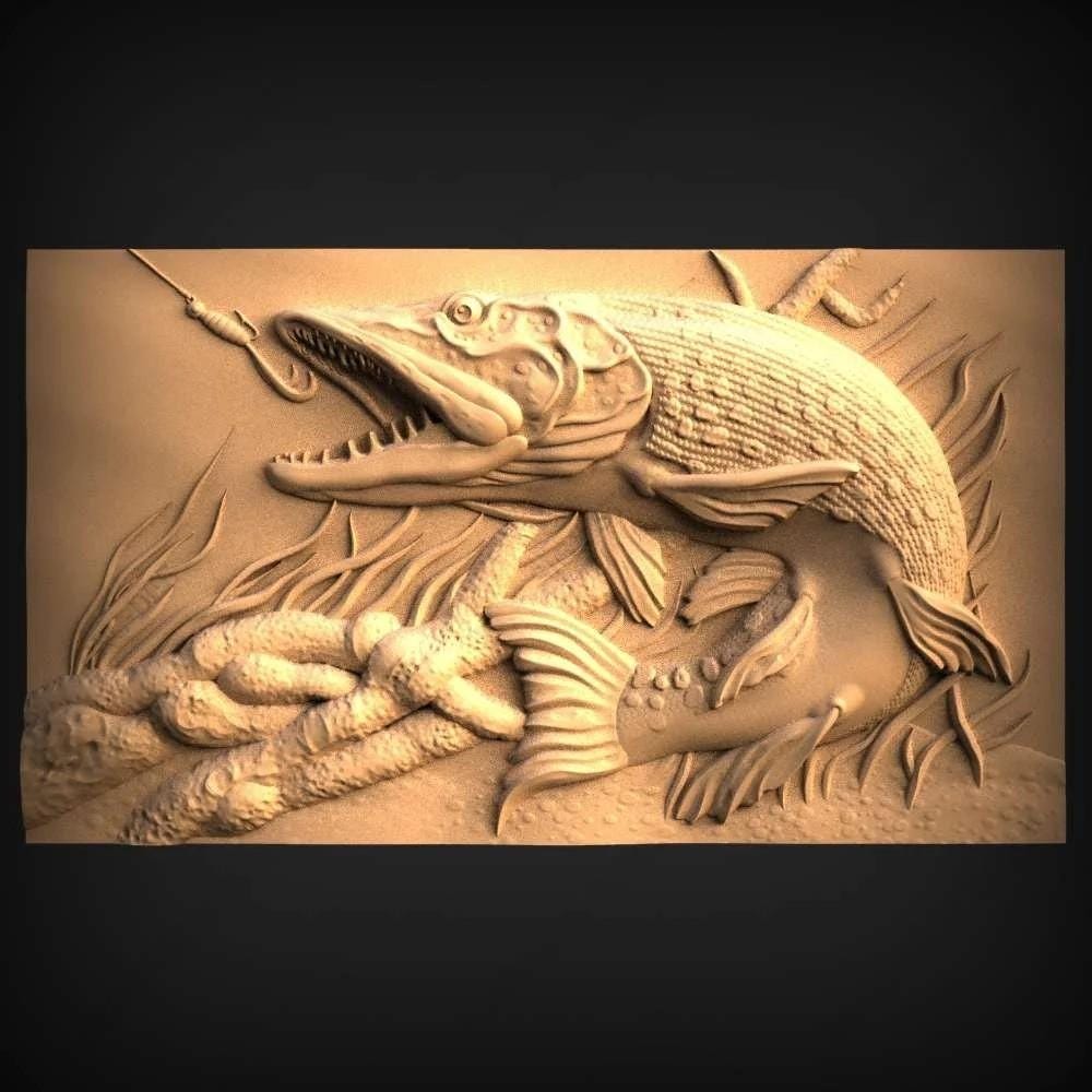 Pack of 90 Hunting & Fishing 3D STL Models Decor, Stl File, CNC Router ...