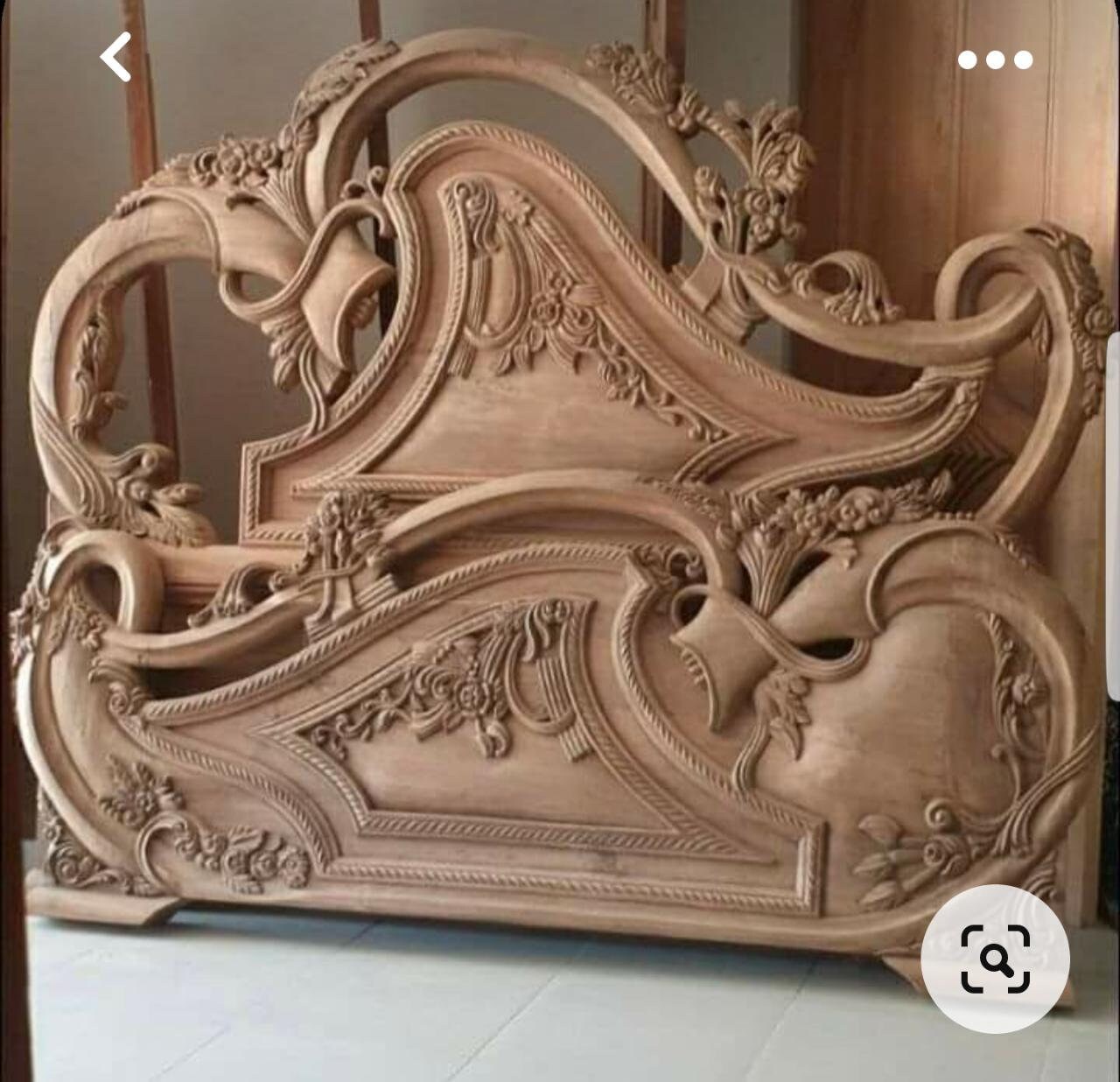 Buy 2 Bed Set RLF File 3D STL Models Furniture Beds Headboard Backsides ...