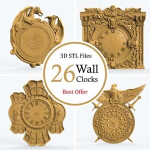 22000 Plus 3D STL Models, Wall Decor, Stl Files, CNC Router Engraver ...