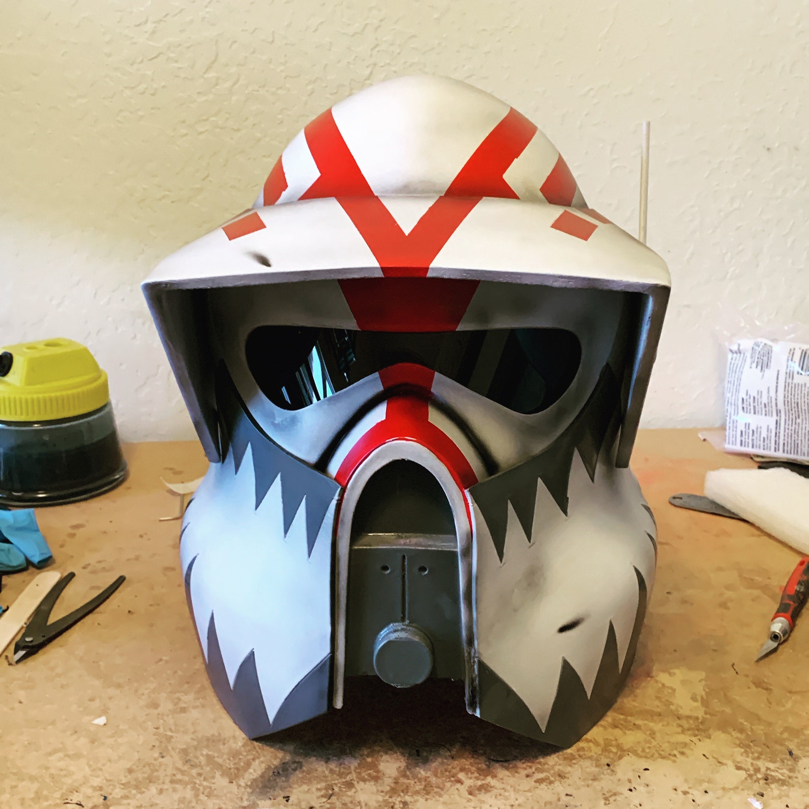 ARF Clone Trooper Helmet Diy Raw Print - Etsy