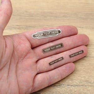 Personalised Model Railway Stickers - OO Gauge Station Name Stickers ...