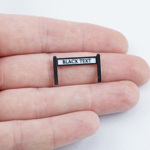 Model Railway Street Sign - OO Gauge Personalised Road Sign - 1:76 ...