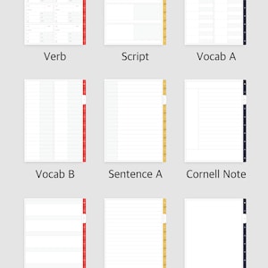 Italian Study Digital Notebook | Learn Italian, Words, Vocabulary ...