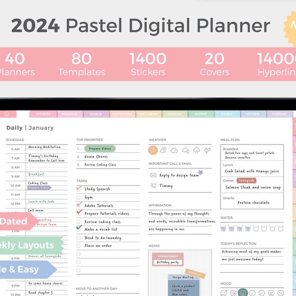 French Study Digital Notebook Printable Student Worksheet Words, Vocab ...