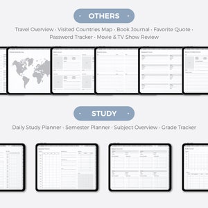 2025 Simple Digital Planner, Goodnotes iPad Paper, Notability Planner ...