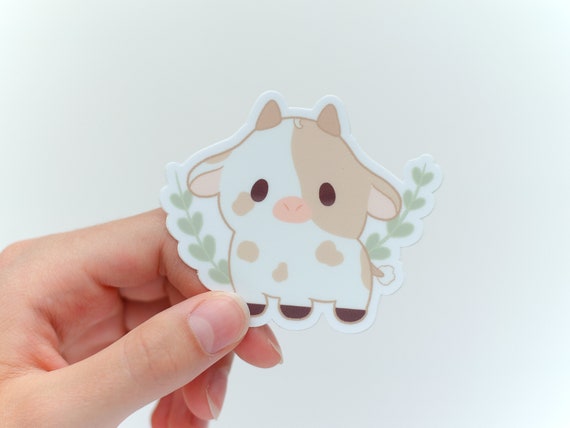 Craft Supplies & Tools Cute Cartoon Cows Sticker Pack\u202250 Pcs ...