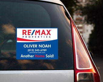 Custom Realtor Sticker Vinyl Decal Personalized Realtor Vinyl Sticker ...