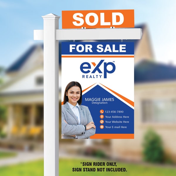 Exp Real Estate Sign - Etsy