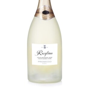 Custom Prosecco & Champagne Label, Personalized Wine Vinyl Sticker ...
