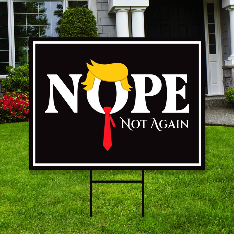 Anti Trump Yard Sign - Etsy