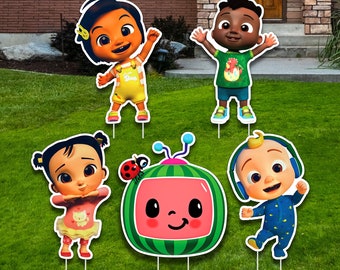 Cocomelon Birthday Party Sign - Etsy