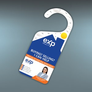Exp Realty Custom Real Estate Door Hanger, Personalized Realtor ...