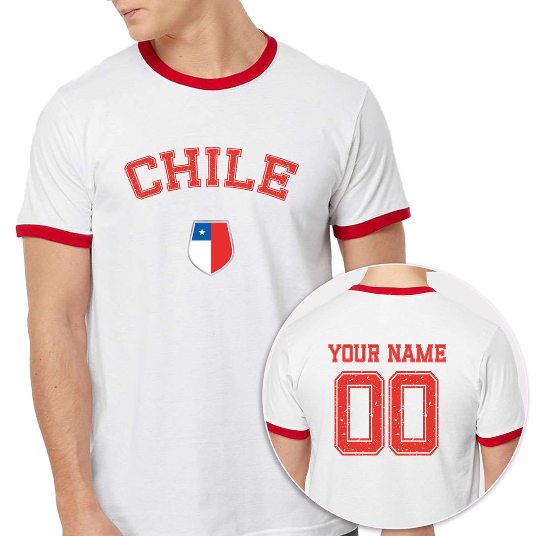 Custom Soccer Ringer T-shirt Front-back Print, Personalized Ringer ...