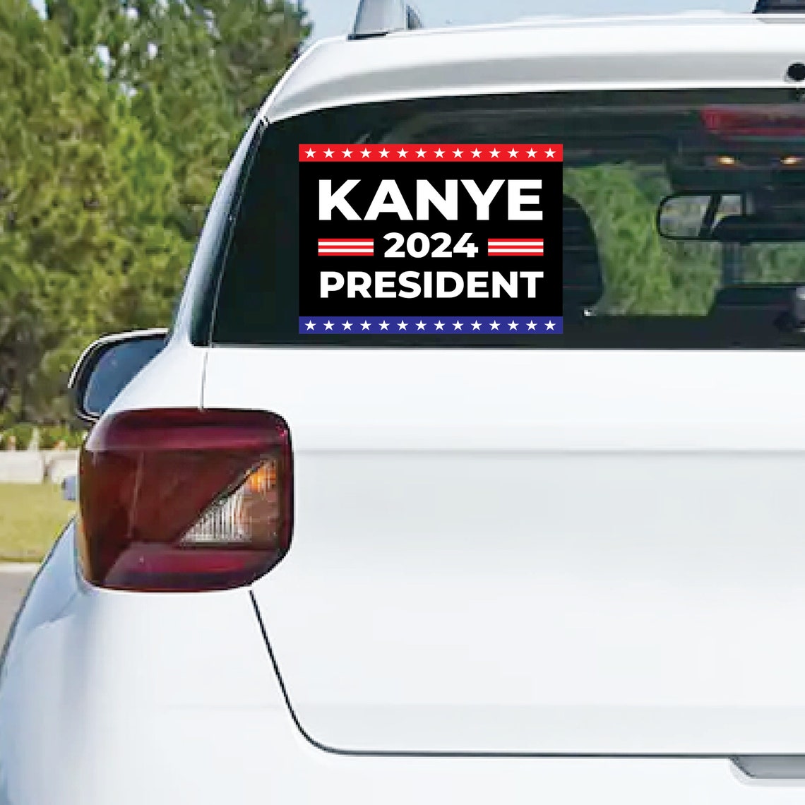 Kanye for President Sticker Vinyl Decal Presidential Election - Etsy