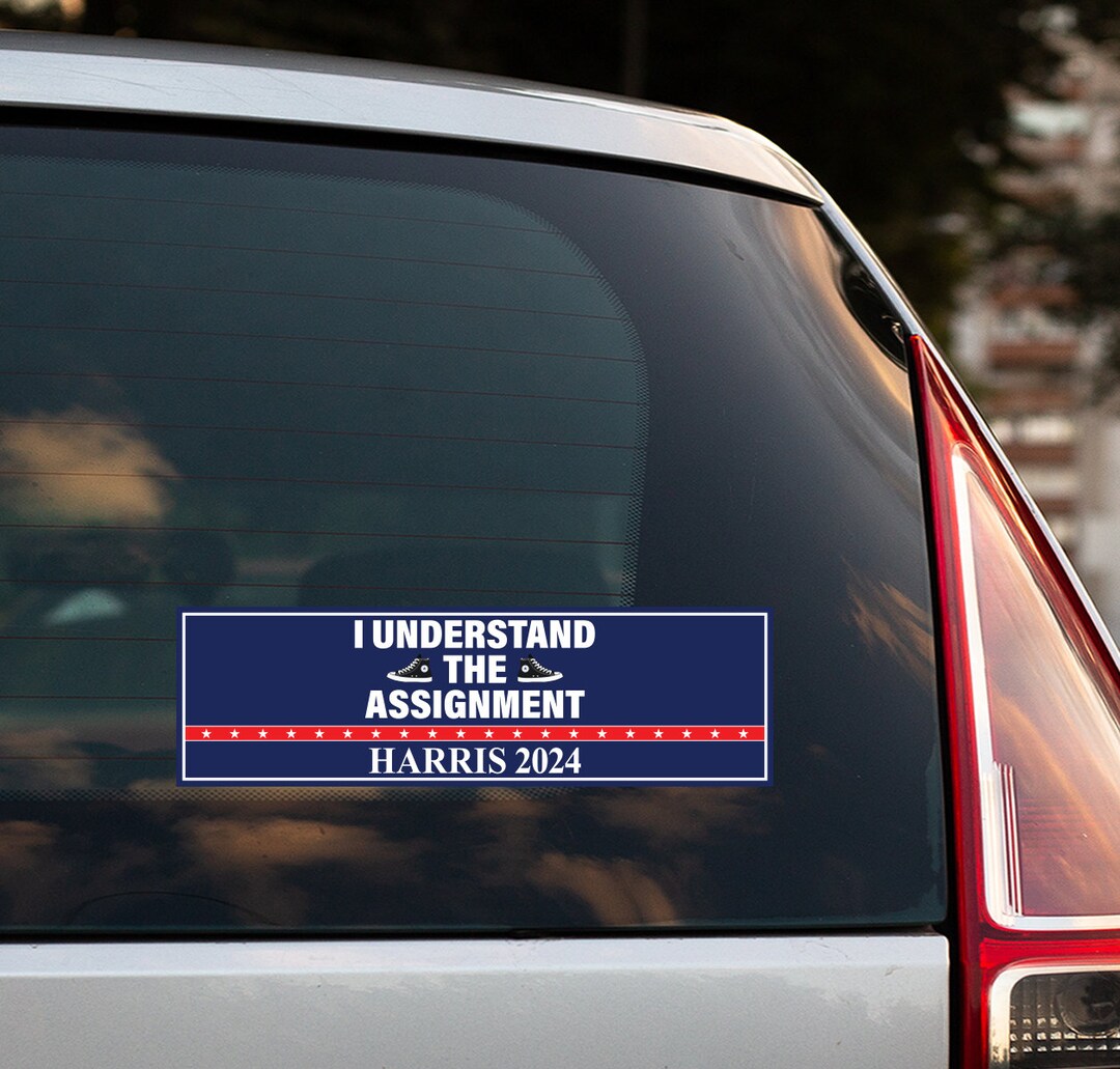 Kamala Harris 2024 Sticker Vinyl Decal, Harris for President 2024 Vinyl ...
