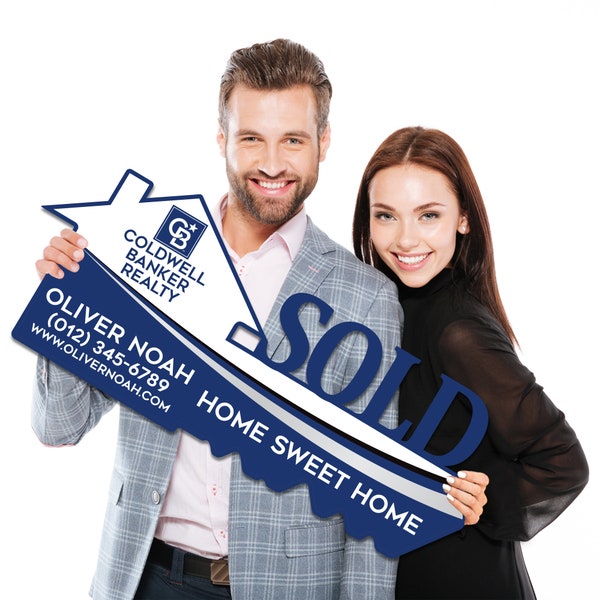 Realtor Key Sign - Etsy