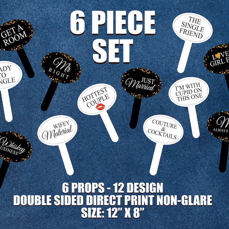 Wedding Photo Booth Props - Etsy