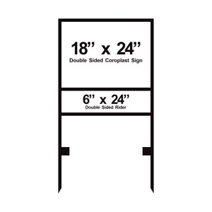 Compass Personalized Open House Real Estate Sign With Metal Frame ...