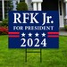 Kennedy 2024 Yard Sign Coroplast Presidential Election 2024, Robert F ...