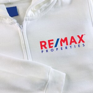 Remax Realtor Zip-up Hoodie - Cozy Real Estate Fleece Hooded Sweatshirt ...