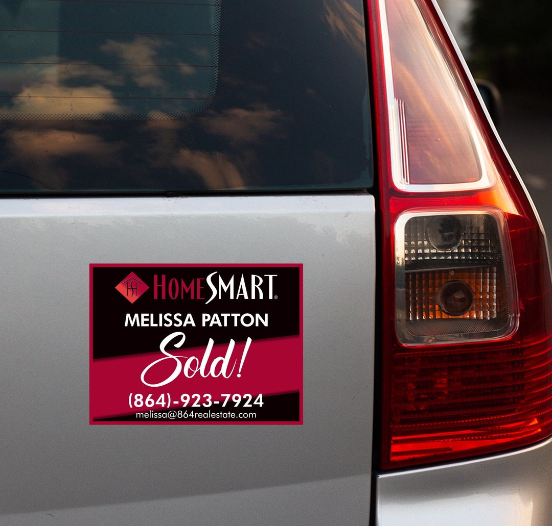 Homesmart Personalized Real Estate Car Magnet - Realtor Marketing ...