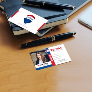 REMAX Custom Real Estate Business Card Two-sided, Customized Real ...