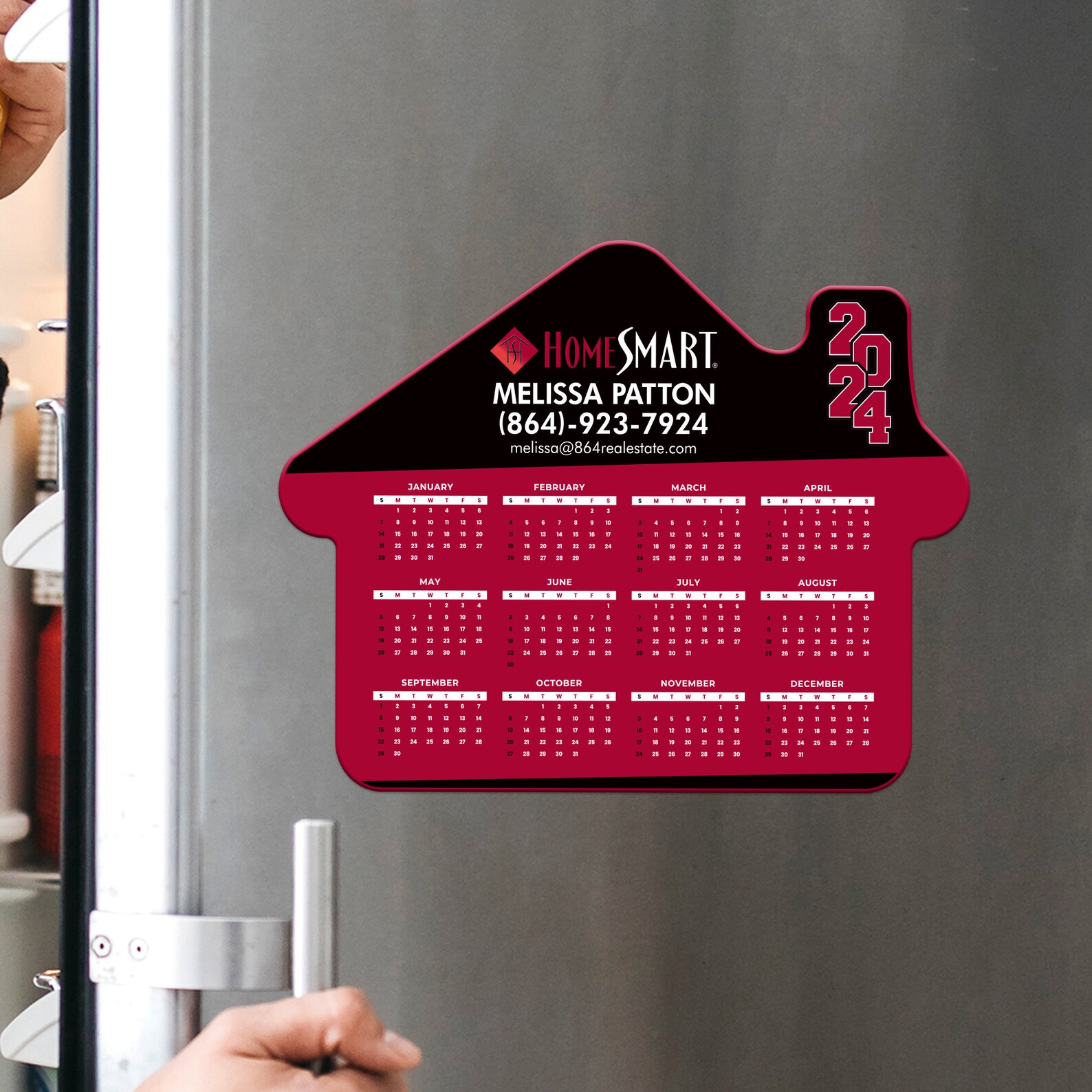 Homesmart Personalized Real Estate Magnet Calendars, Realtor Marketing ...