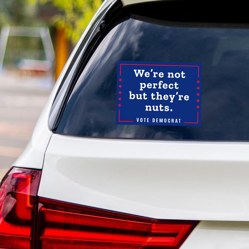 Save Democracy Sticker Vinyl Decal, Vote Blue, Pro Democracy, Vote ...