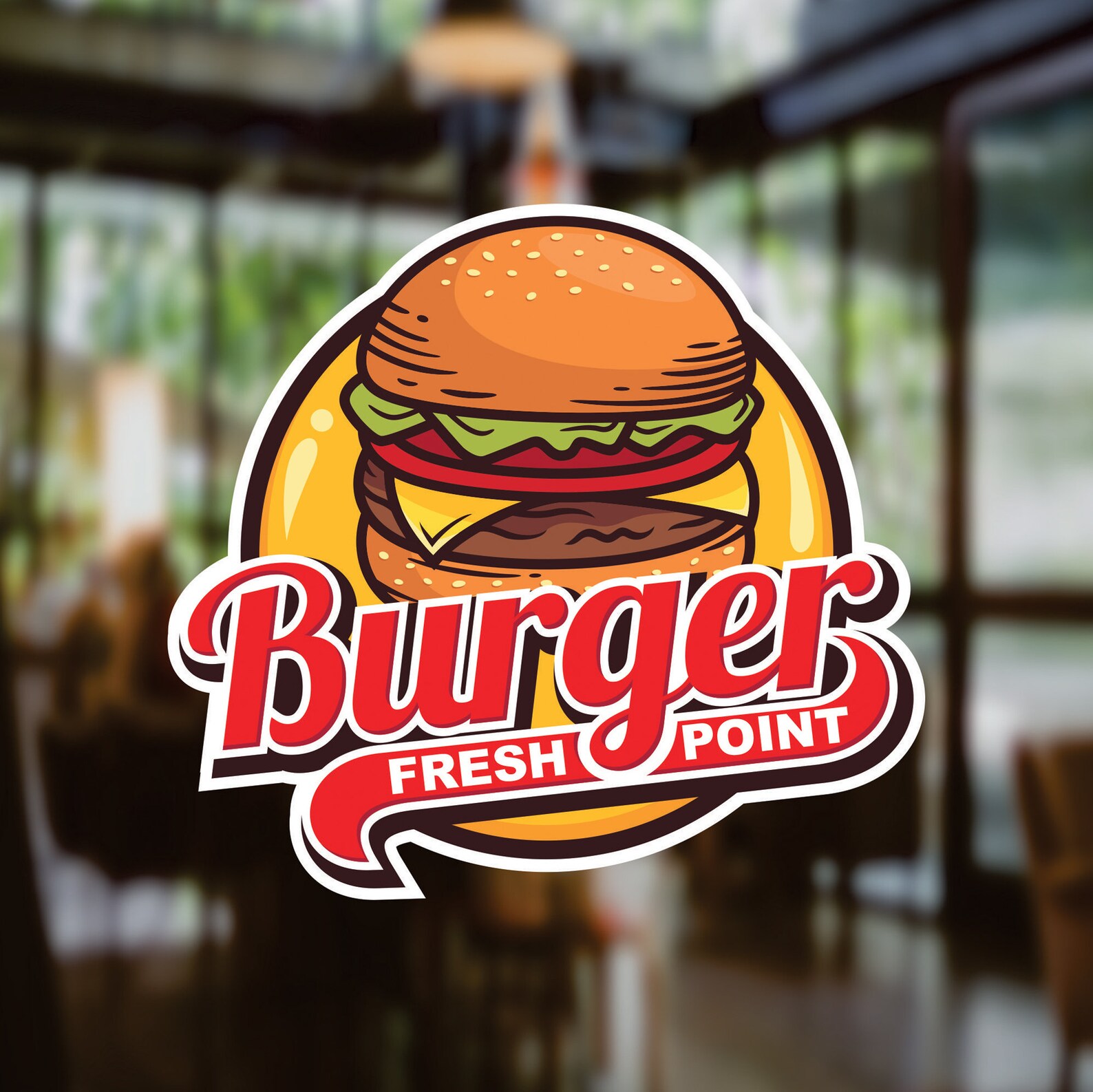 Custom Static Window Cling Vinyl Sticker - Personalized Window Decal ...