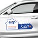 EXP Realty Personalized Real Estate Key Car Magnet - Realtor Marketing ...