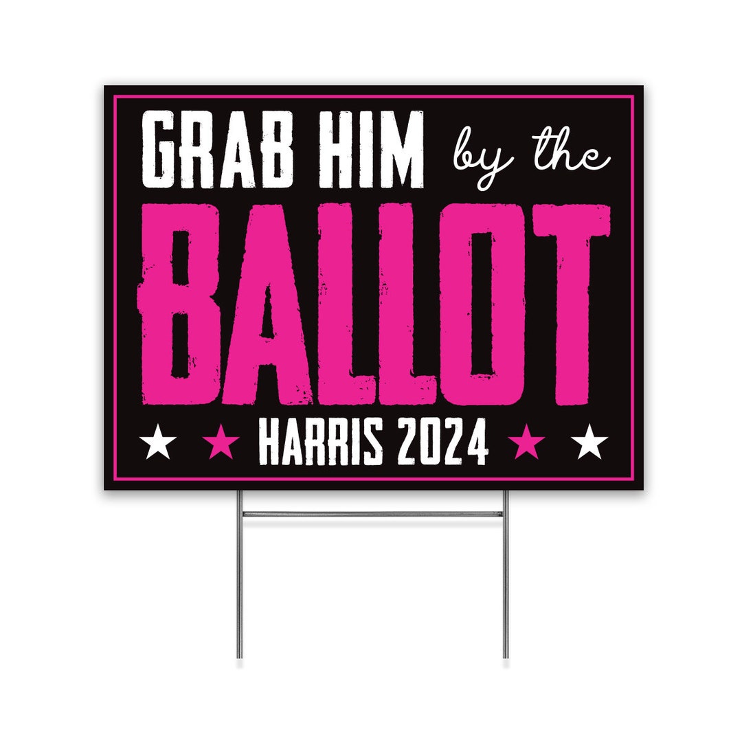 Kamala Harris 2024 Yard Sign Coroplast Harris for President 2024 Lawn ...