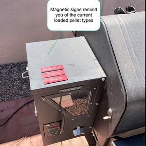 Magnetic Pellet Grill Signs, Traeger, Green Mountain, Pitt Boss - Etsy
