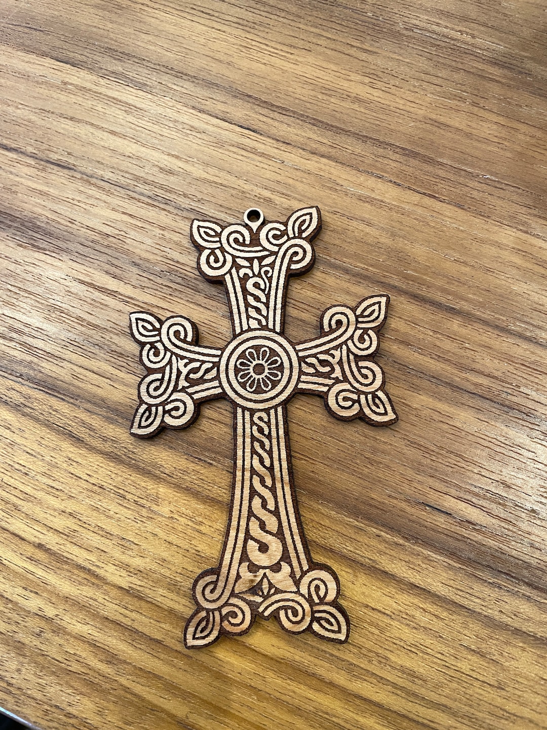Armenian Cross, Walnut Hardwood 4" High. - Etsy
