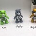 3d Printed Support Bears: Articulated I Stress Reliever I Desktop ...