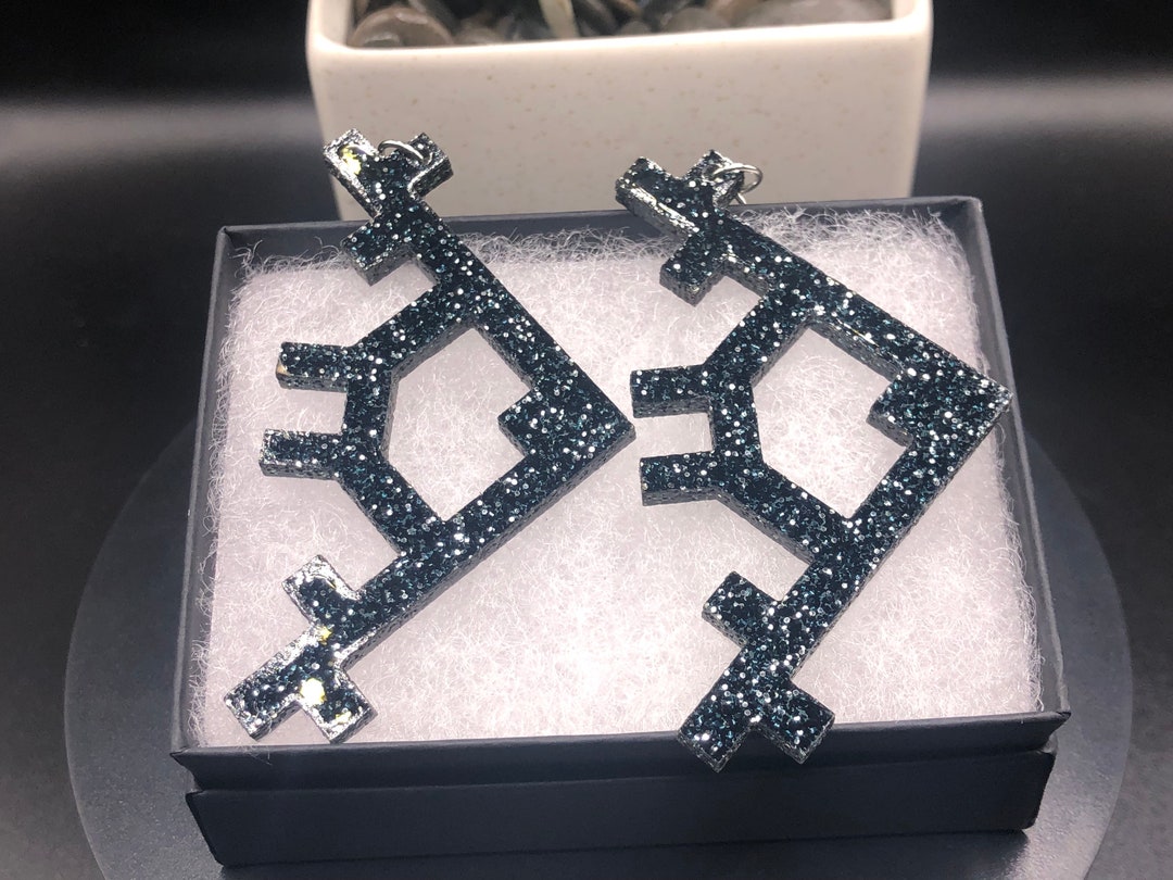 Earrings Drummer Tattoo Sci Fi Science Fiction Jewelry Gift for Her ...