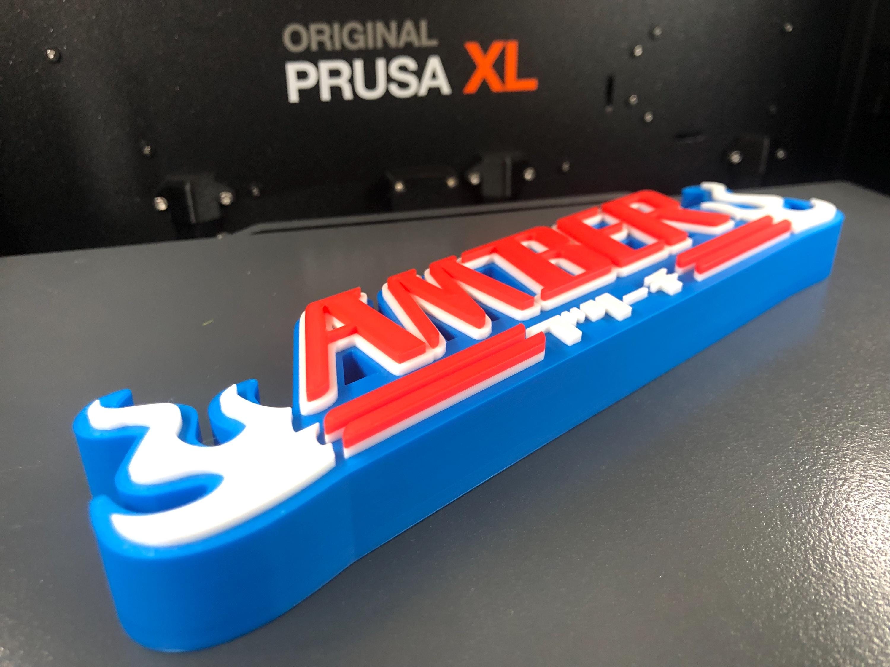 3d Printed Anime Fighting Personalized Logo I Name Plate I Desk Sign I ...