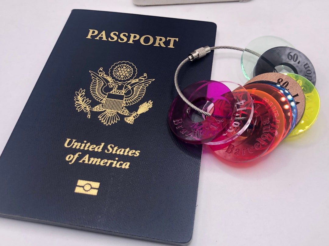 Travel Tokens- Personalized Gifts; Vagabond; Countries, States, Cities ...