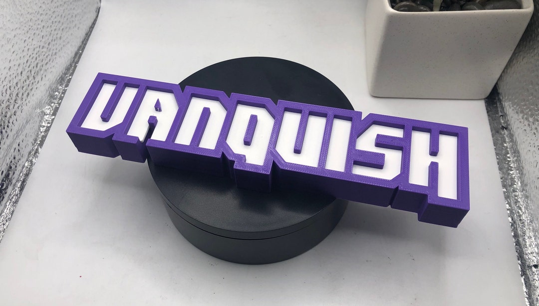 3d Printed Streamer Gamer Style Name Plate I Personalized Desk Sign I ...