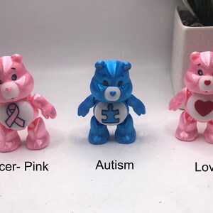 3d Printed Support Bears: Articulated I Stress Reliever I Desktop ...