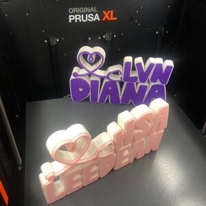 3d Printed Medical Name Plate I Sign I LVN RN CNA Lab Tech I His Her ...