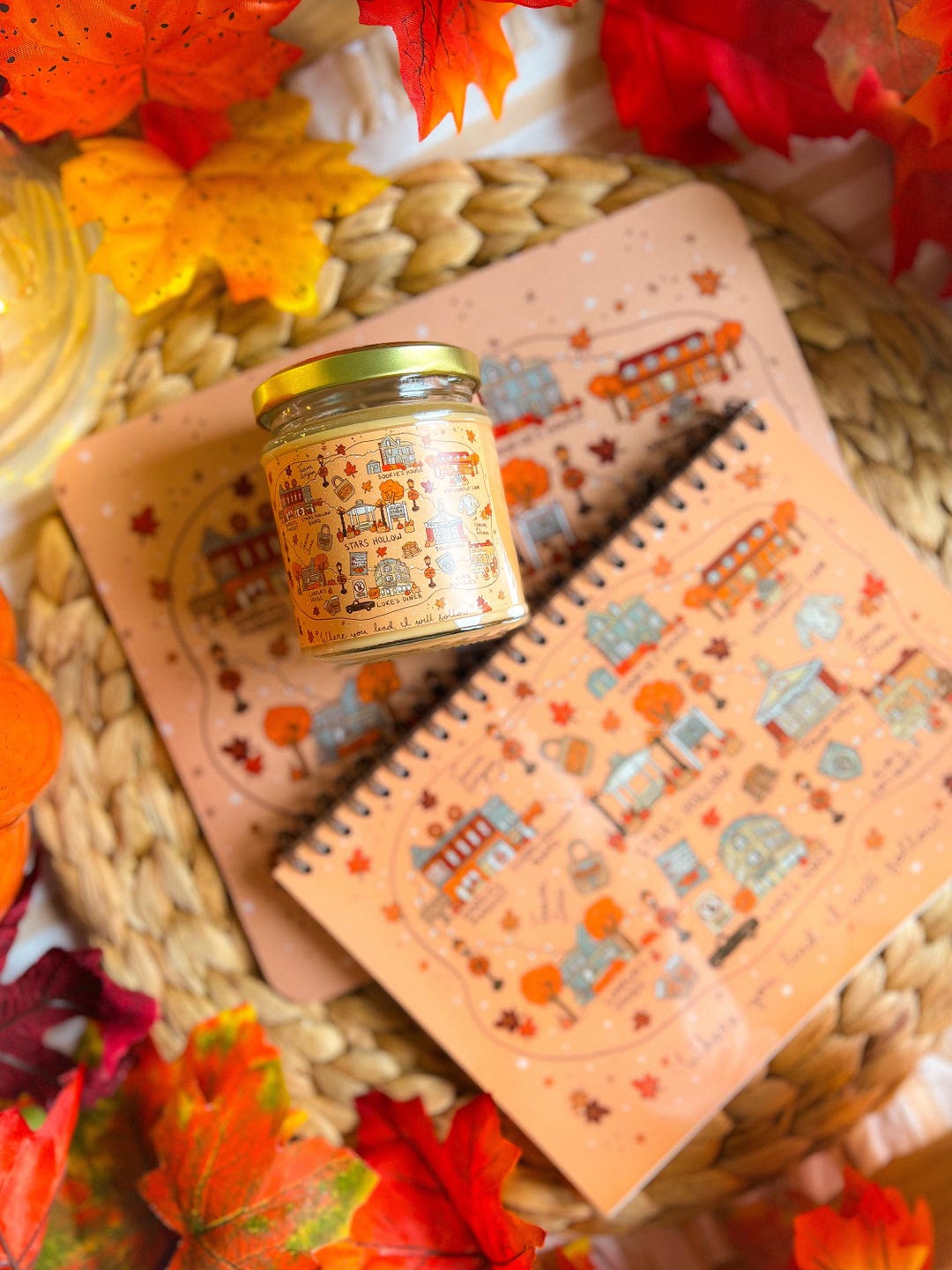 Stars Hollow Autumn Map Collection Gilmore Girls Stars Hollow Autumn ...