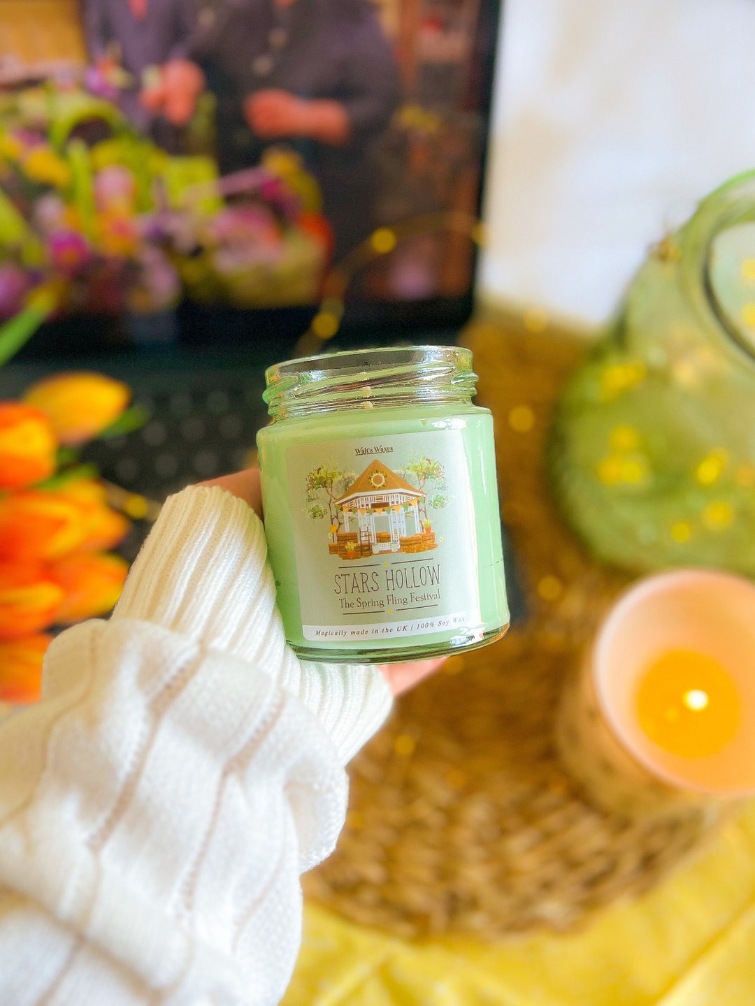 Stars Hollow Spring Fling Festival Candle | Gilmore Lorelai Spring ...