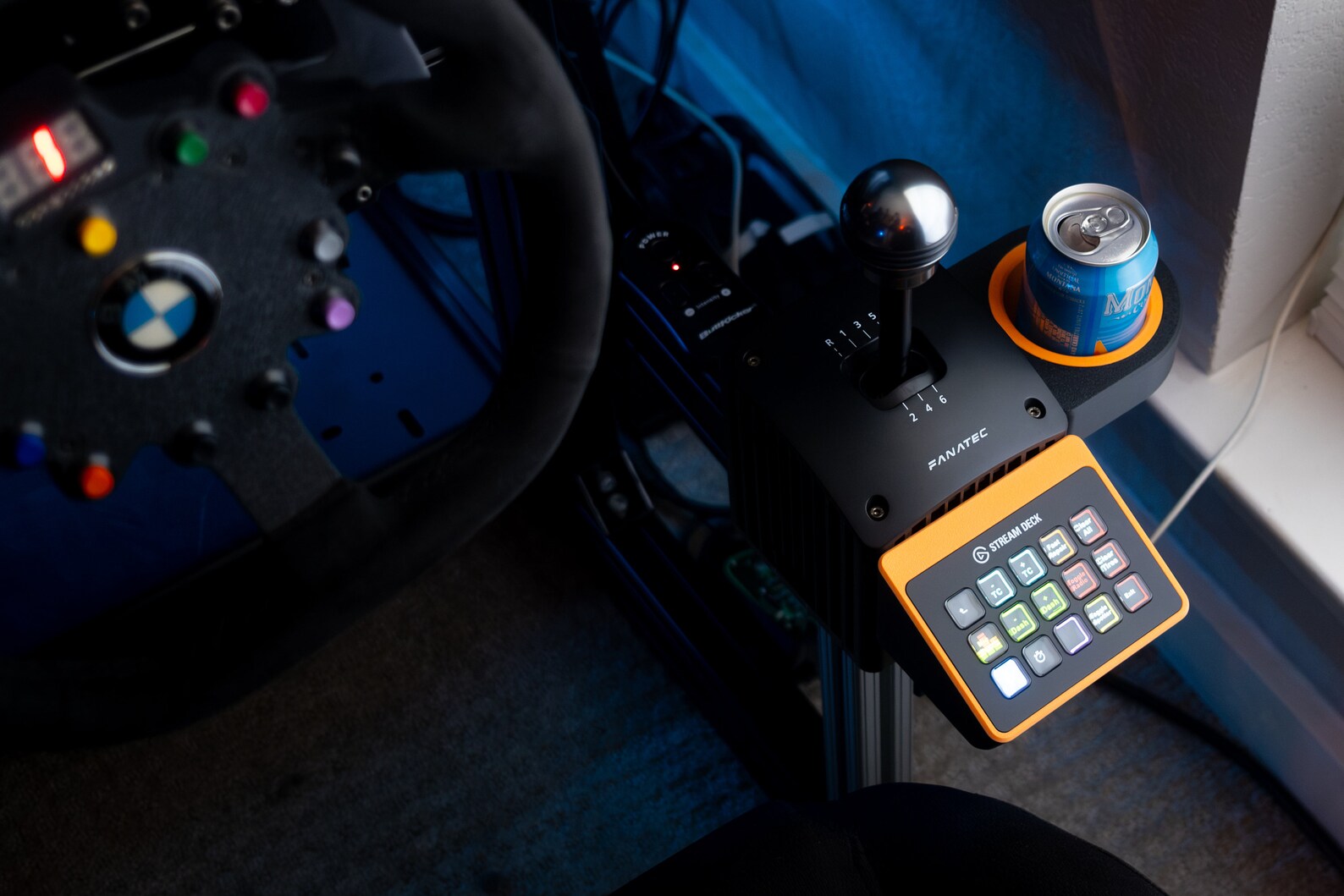 ODL Stream Deck Holder for Fanatec Shifter - Etsy