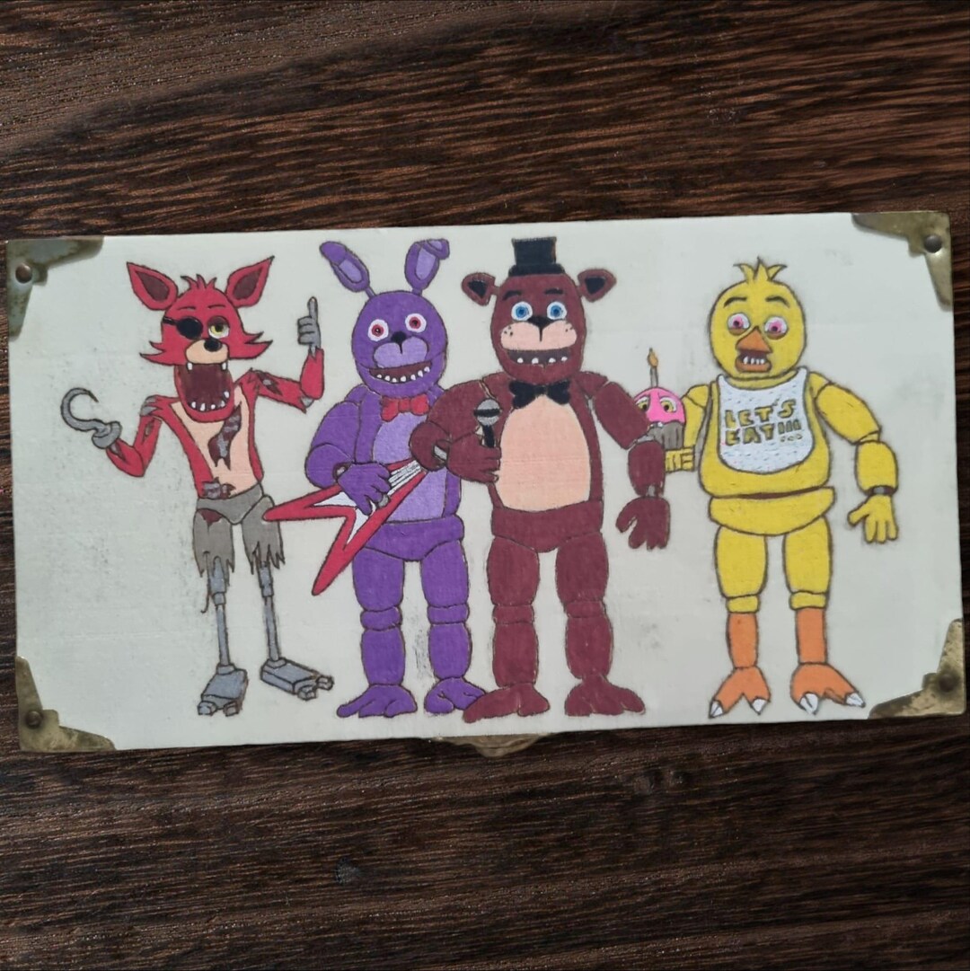 FNAF Theme Gift Five Nights at Freddy's Jewellery Box - Etsy