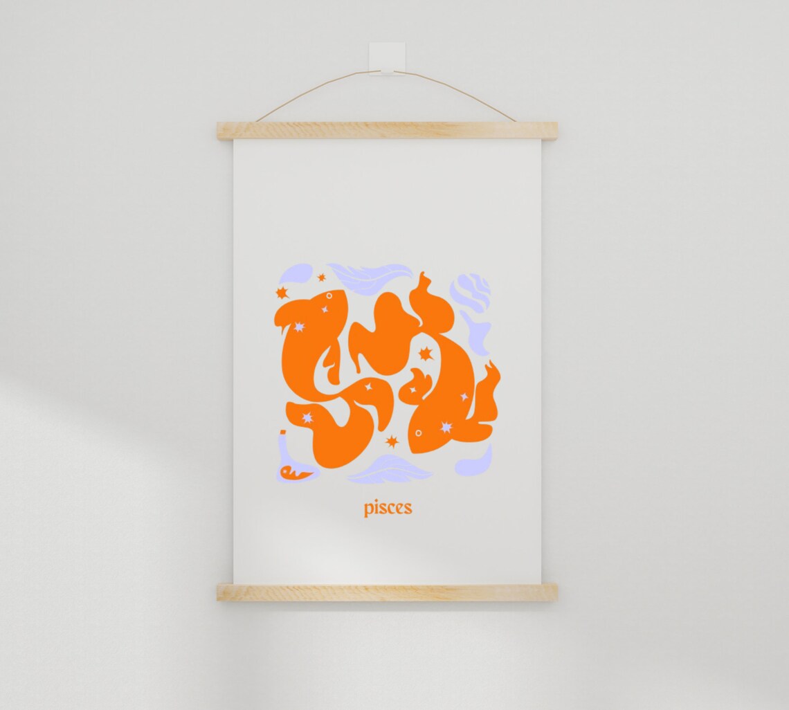 Bundle Star Sign Posters Zodiac Art Printables Spiritual Wall Art ...